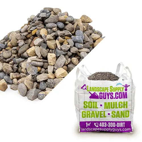 14MM Washed Rock / Pea Gravel | Free Delivery Calgary ...