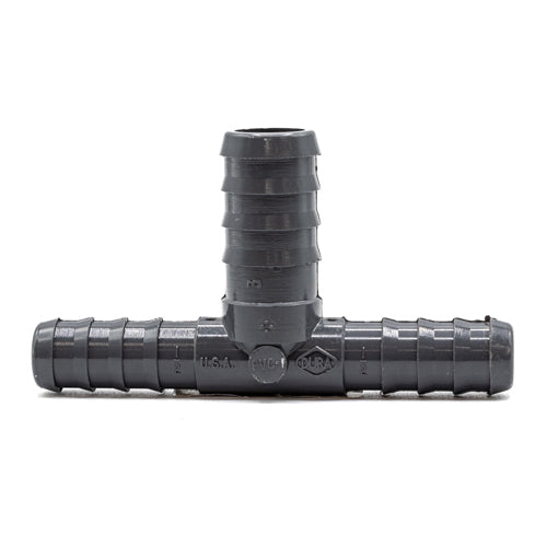 1/2" x 1/2" x 3/4" PVC Bullhead Tee - LandscapeSupplyGuys.com
