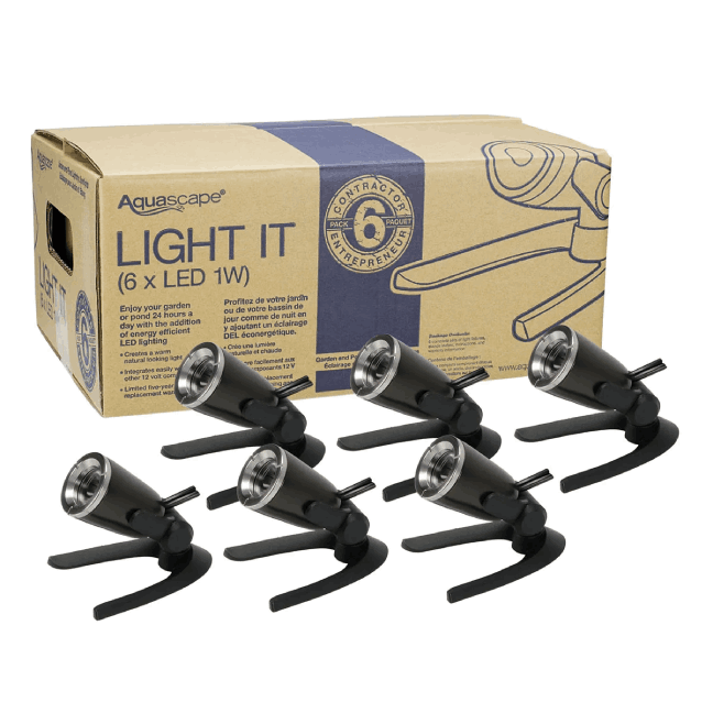 1- Watt Led Spotlight 6-Pack | Calgary - LandscapeSupplyGuys.com