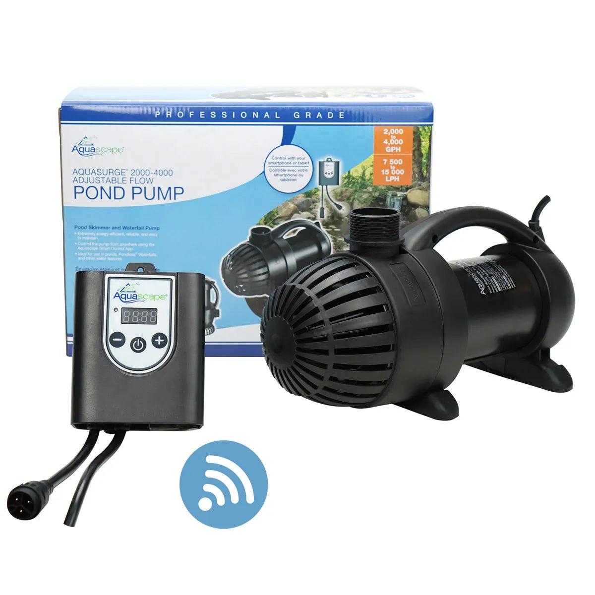 Aquasurge 2000-4000 Adjustable Flow Pond Pump | Water Pump