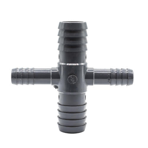 1"x1"x1/2x1/2" PVC Reducing Cross - LandscapeSupplyGuys.com