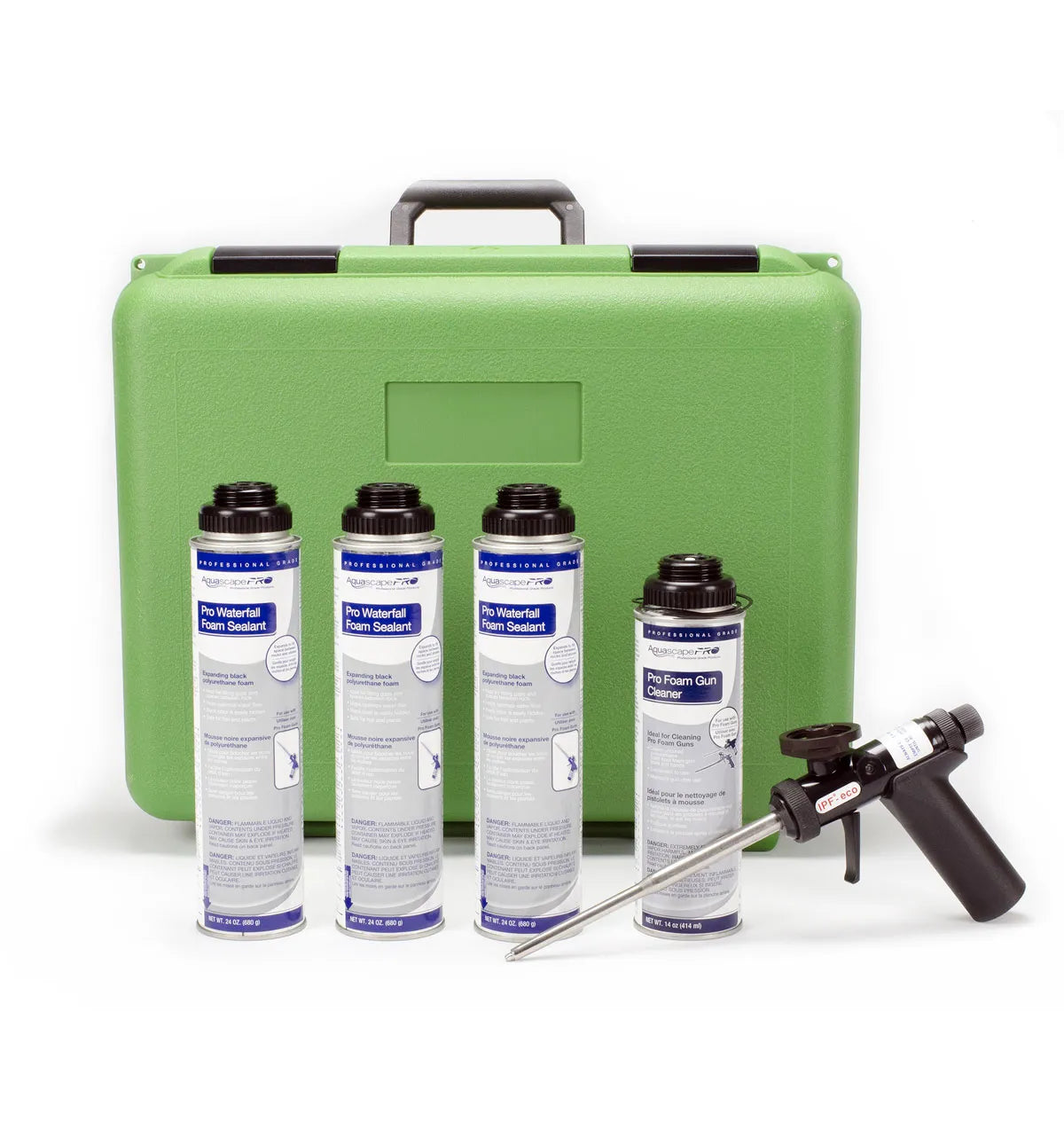 Professional Foam Gun Kit | Fill Gaps in Waterfall & Streams