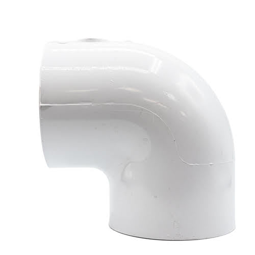 3" White PVC 90 Degrees Elbow Slip - LandscapeSupplyGuys.com