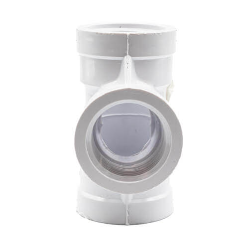 1" PVC Threaded Tee | T Connector for Plumbing | Calgary